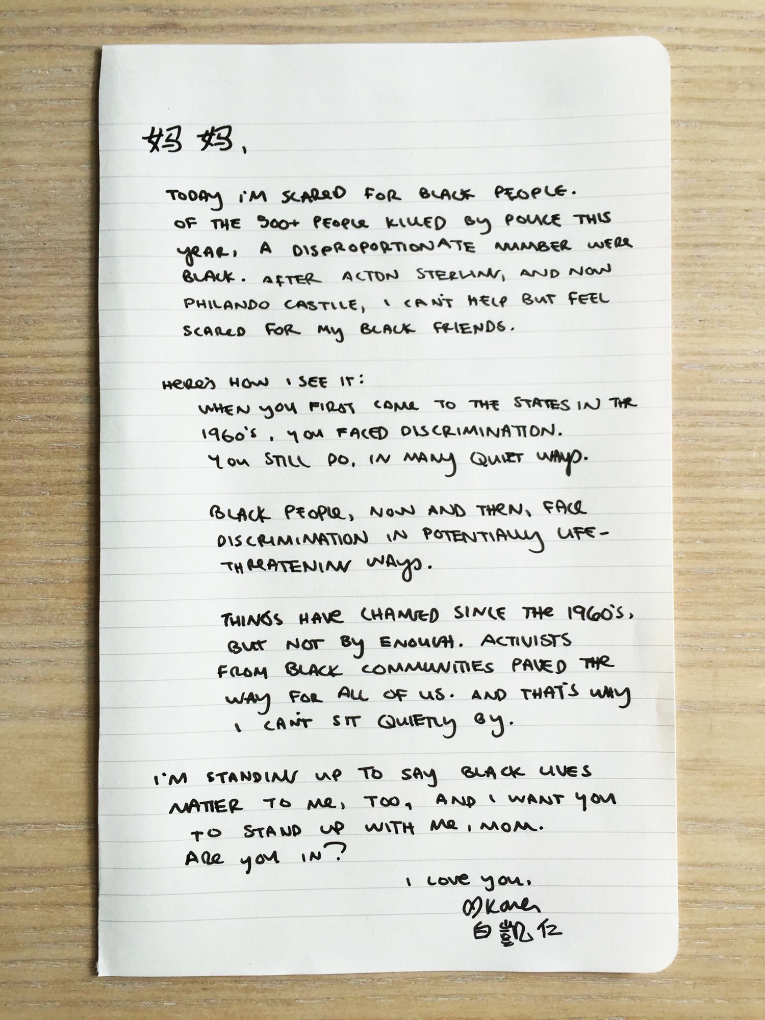 "Let's do this together": an interview with Letters for Black Lives ...