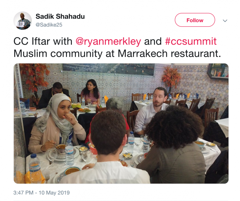 Sharing community and breaking the fast: CC Jordan's 2019 Iftar ...