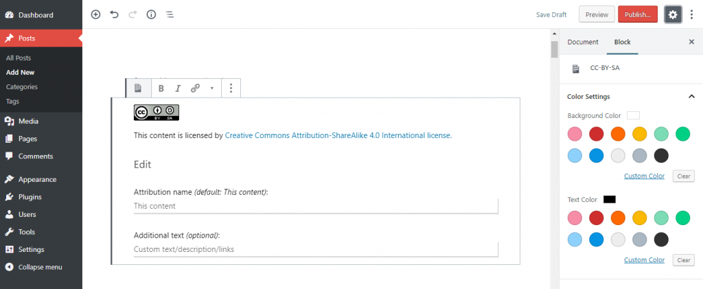 Introducing the Updated Creative Commons WordPress Plugin - Creative Commons