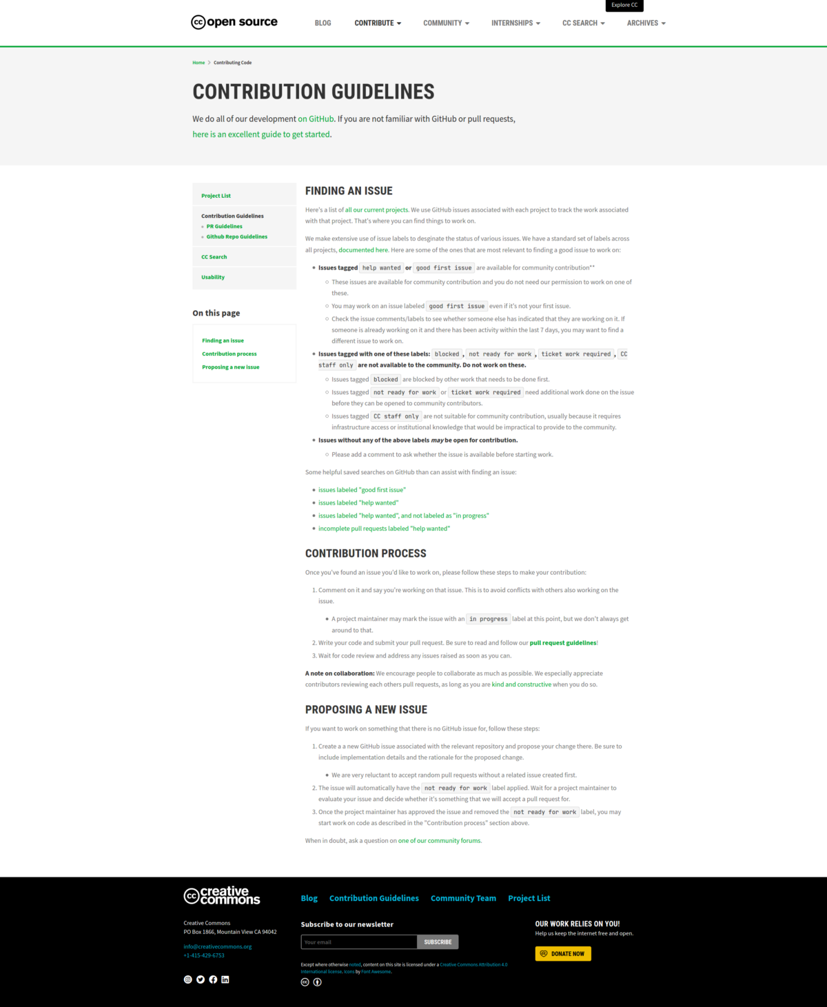 Say Hello to Our New CC Open Source Website! - Creative Commons