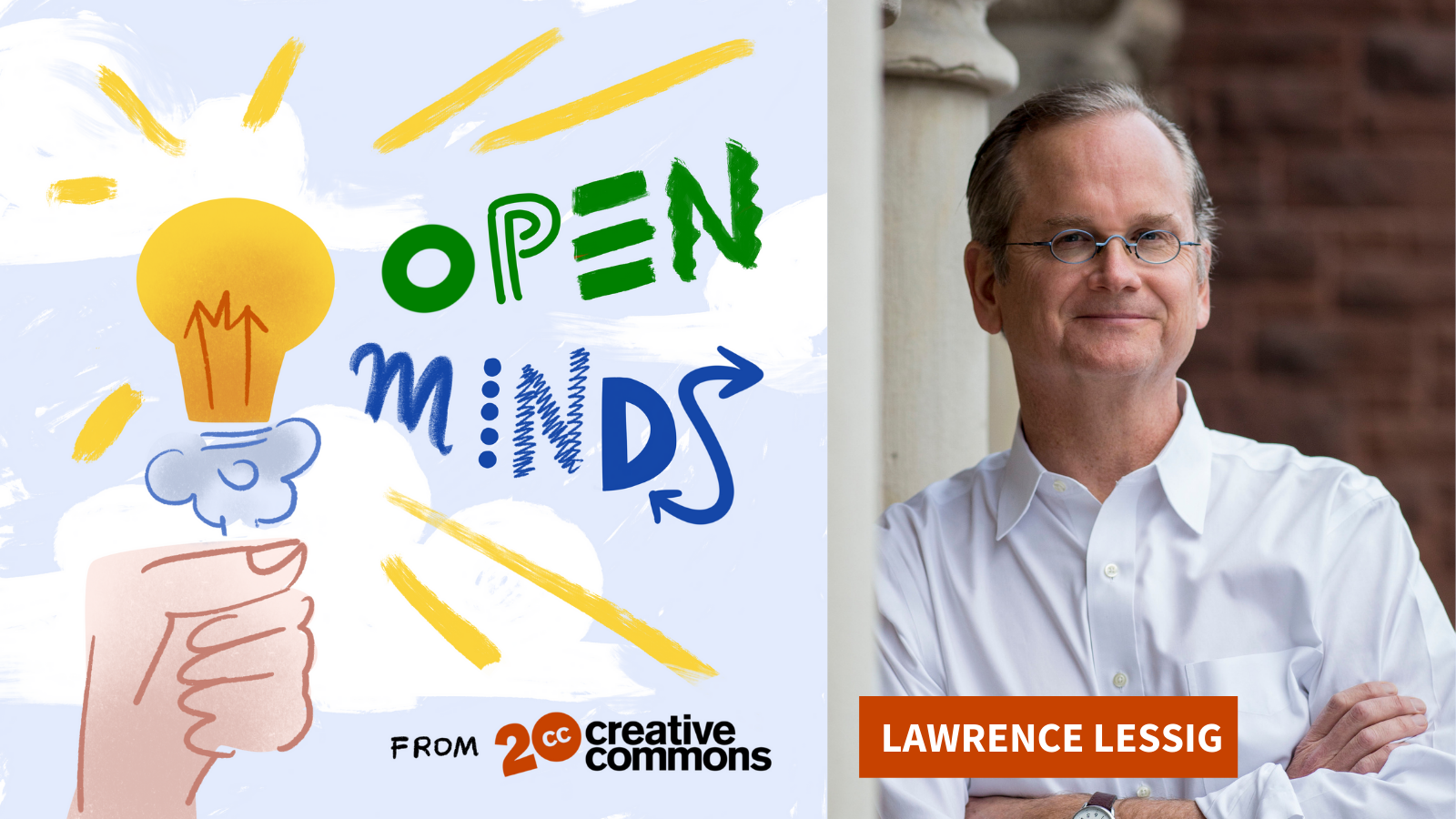 Open Minds Podcast: Creative Commons' 20th Anniversary Special feat. Lawrence Lessig - Creative ...